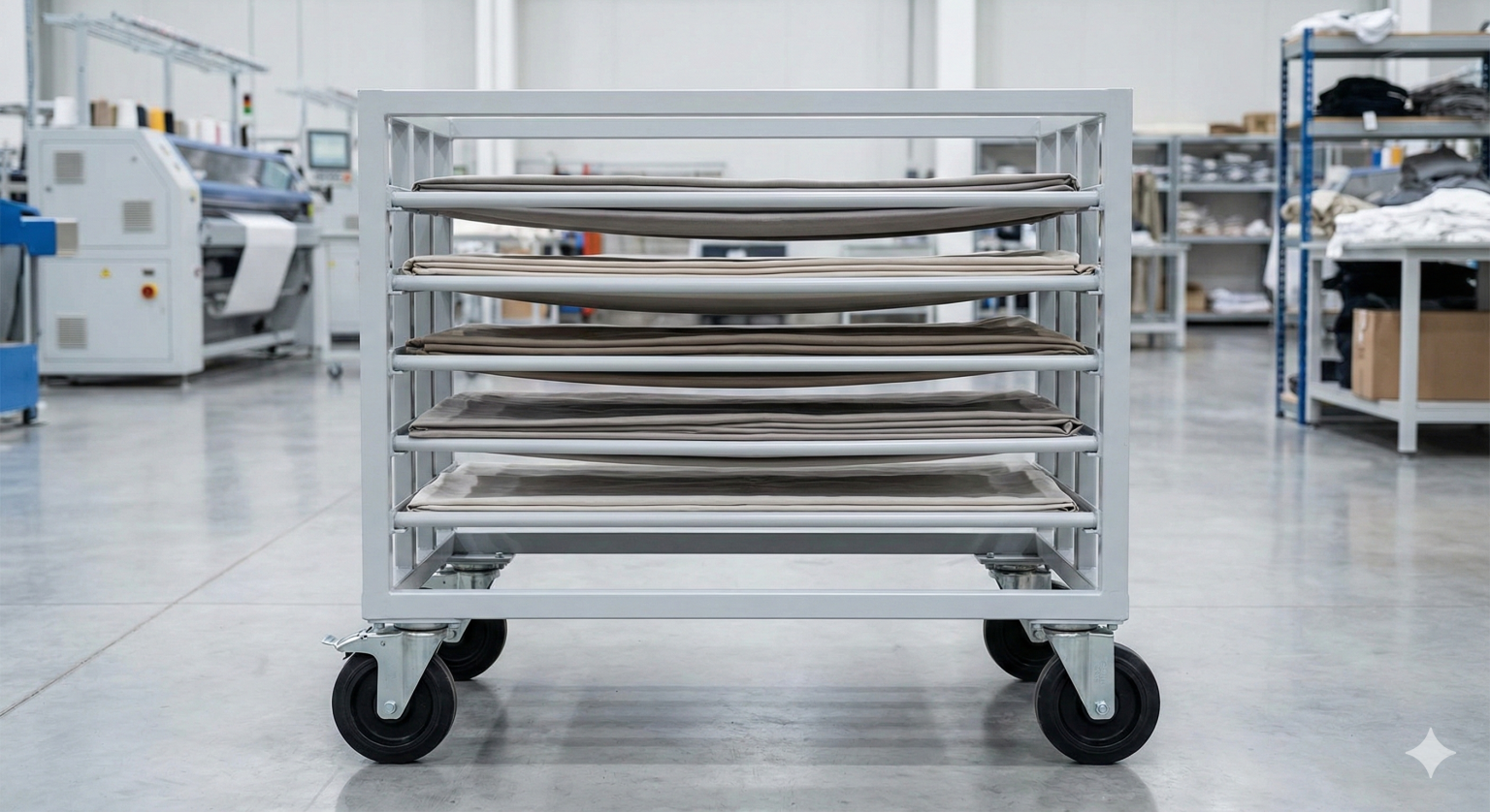 Fabrics Relax Trolley - Modina Engineering Limited